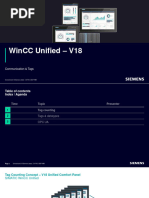 WinCC Working With WinCC - Tag Management | PDF