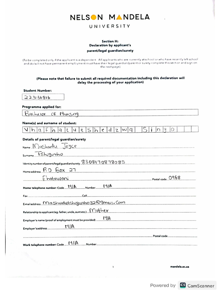 Declaration Form | PDF