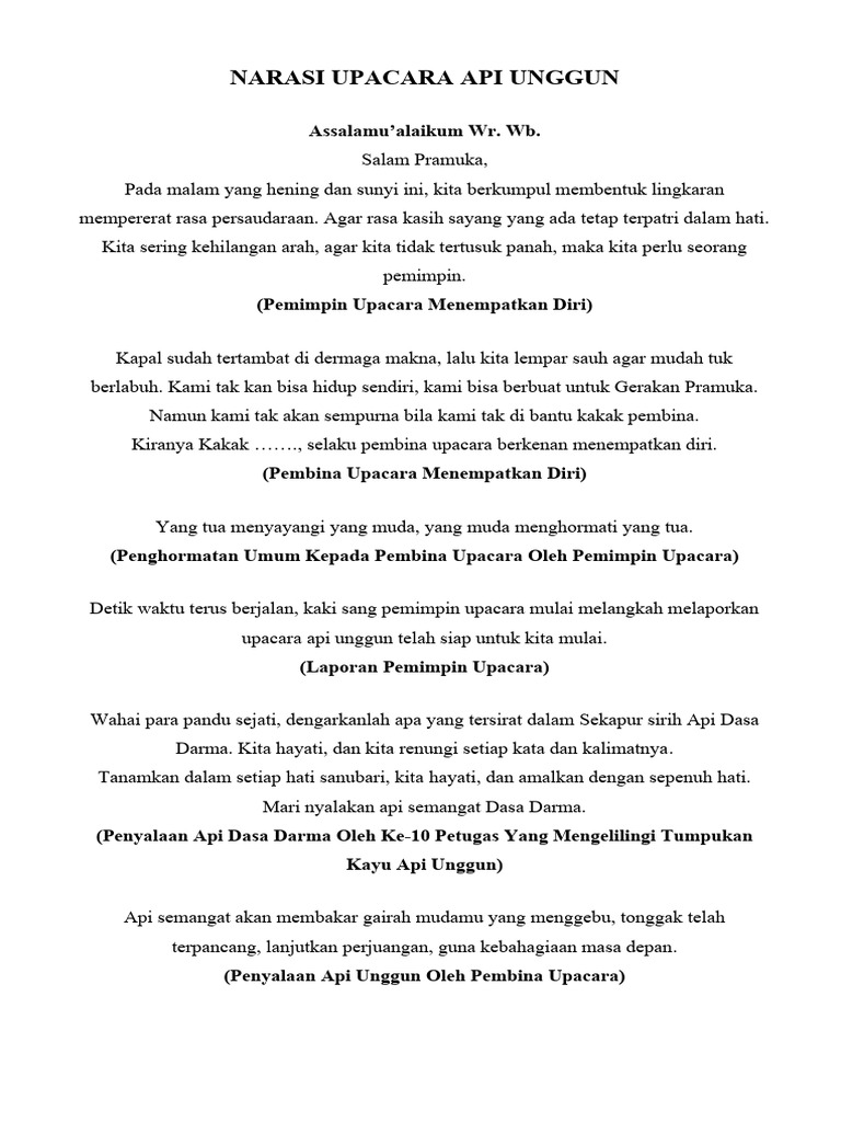 Susunan Upacara Perjusa | PDF | Seni