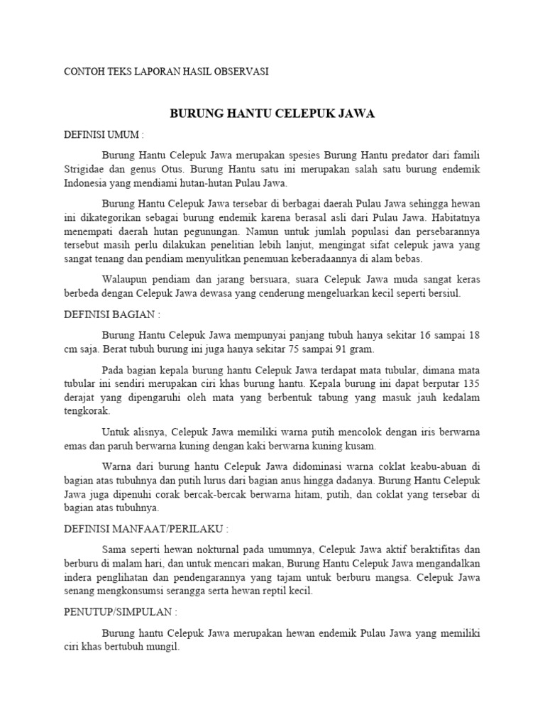 Lho Celepuk Jawa | PDF | Seni & Disiplin Bahasa | Kajian Bahasa Asing