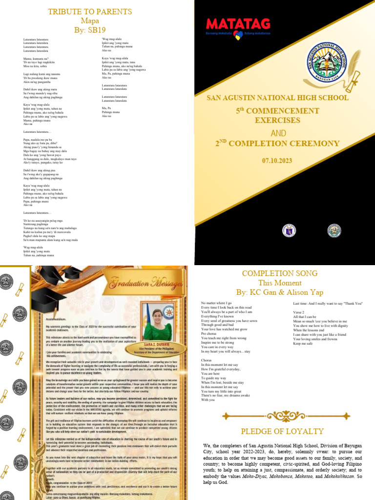 Completion Program Batch 2023 | PDF