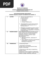 Halimbawa NG Learning Objectives Filipino | PDF