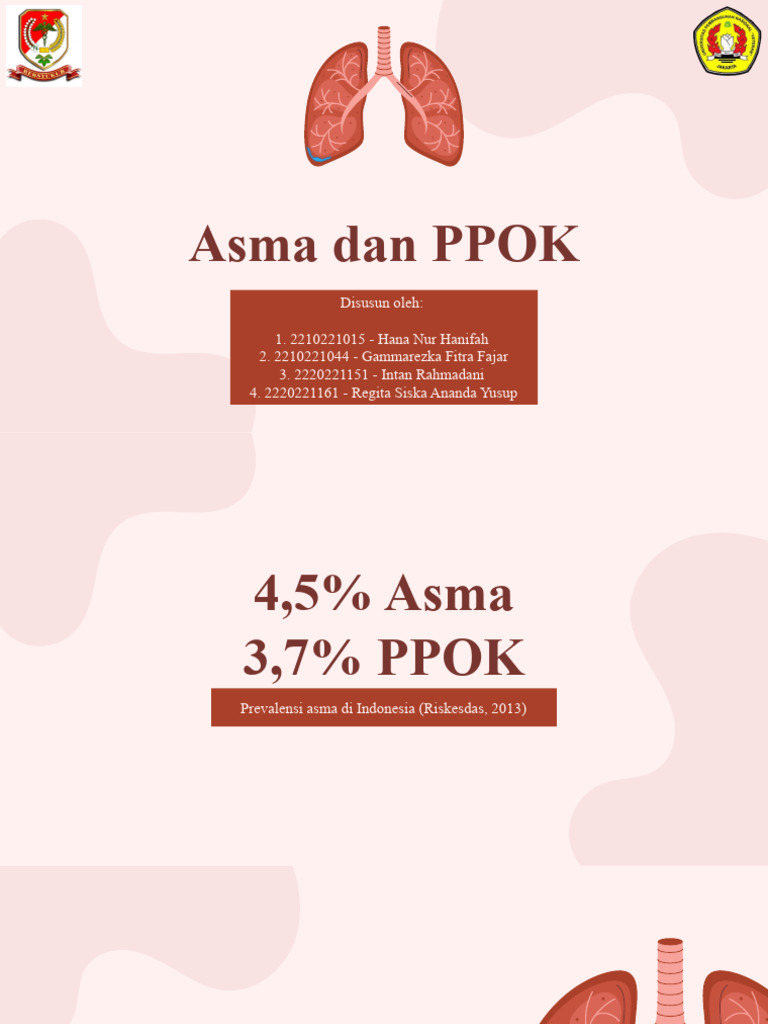 Asma Dan PPOK Kelompok Paru C | PDF