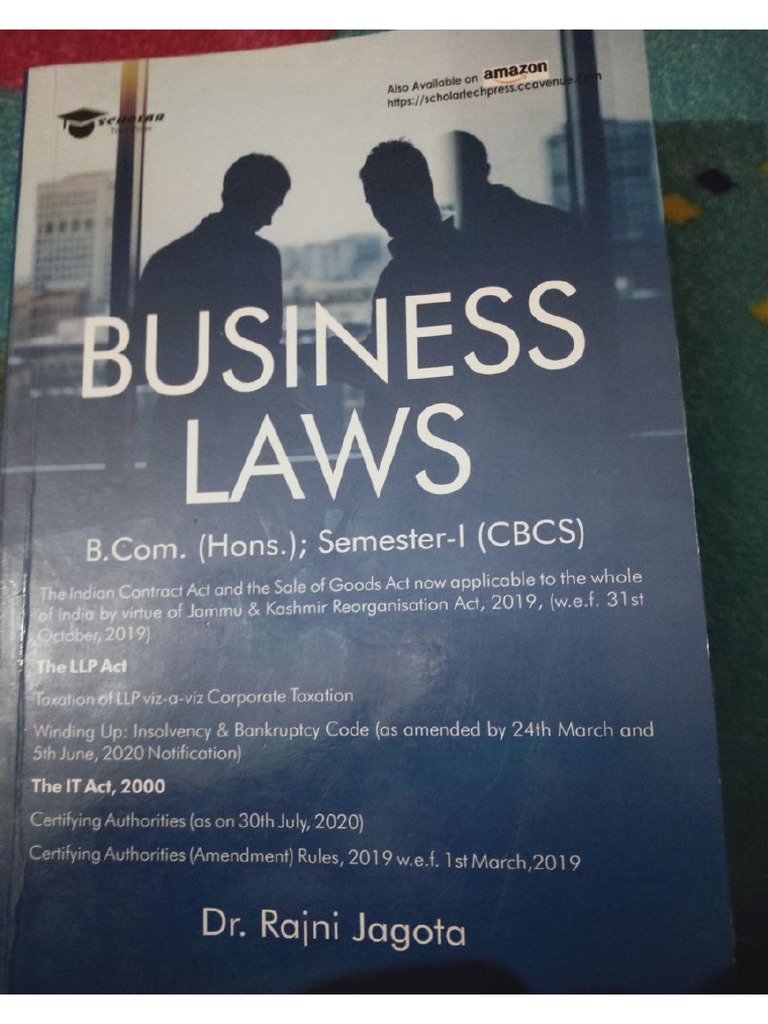 Blaws Rajni Jagota CH 1-6 | PDF