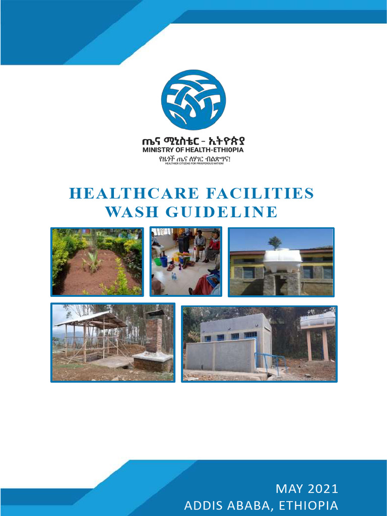 Final National HCF WASH Guideline ETHIOPIA | PDF | Wash | Drinking Water