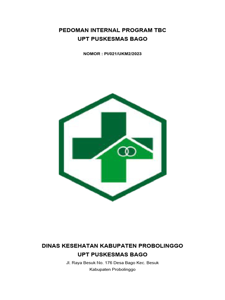 Pedoman Internal TBC | PDF