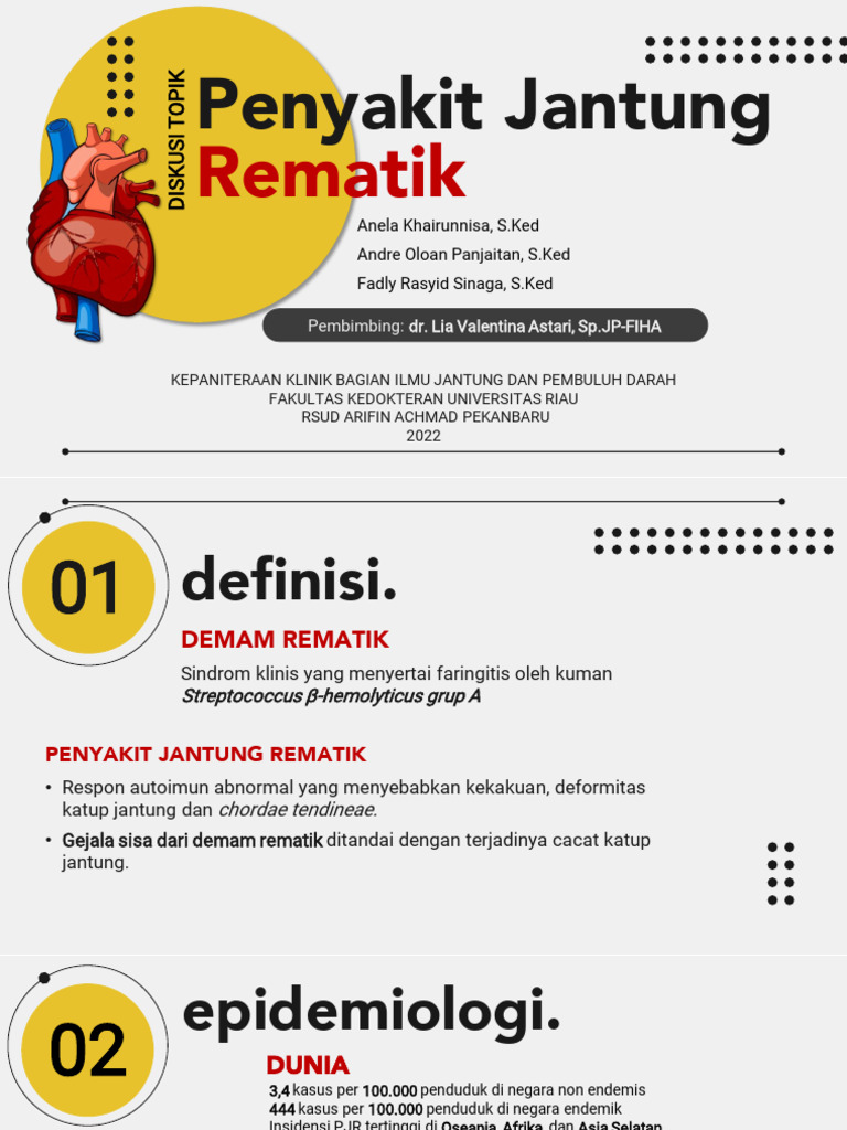 Penyakit Jantung Rematik | PDF