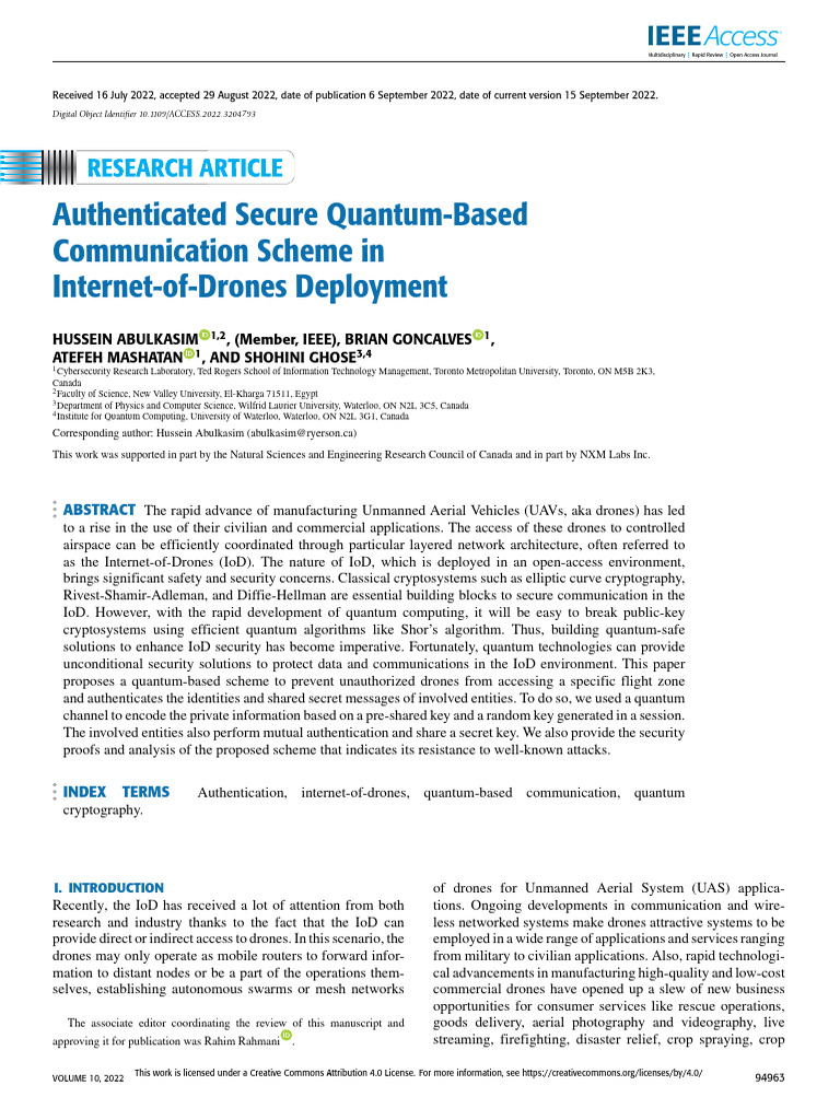 Authenticated Secure Quantum | PDF | Quantum Computing | Cryptography