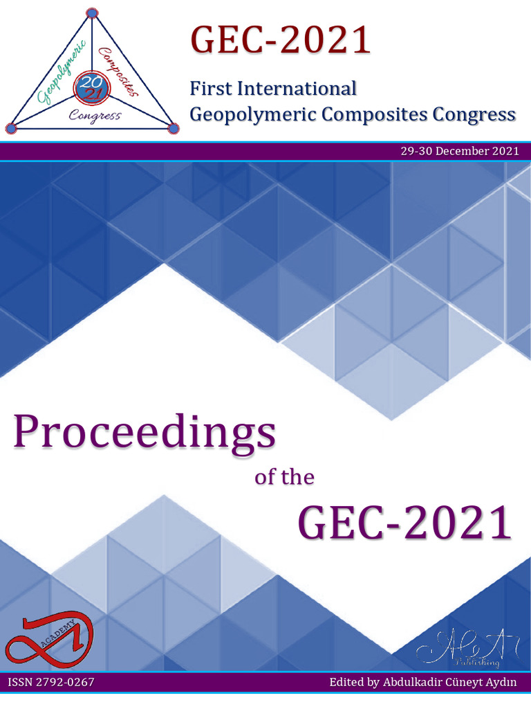 GEC 2021 Full Index Icindekiler | PDF | Concrete | Polystyrene