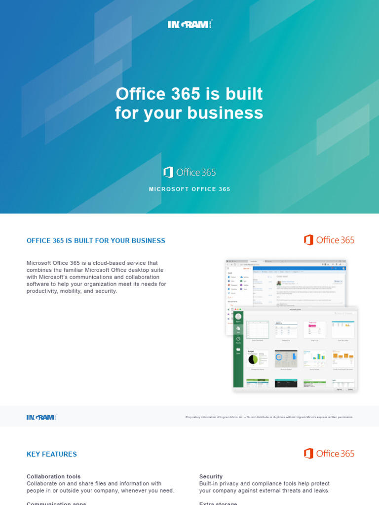 Deck - Microsoft Office 365 | PDF | Microsoft Office | Microsoft
