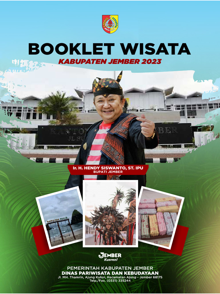 Booklet Wisata Kabupaten Jember Digital | PDF