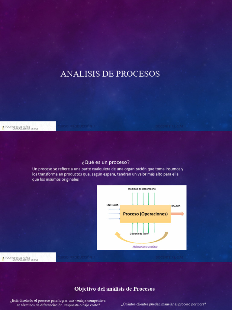 Analisis De Procesos Pdf Lean Manufacturing