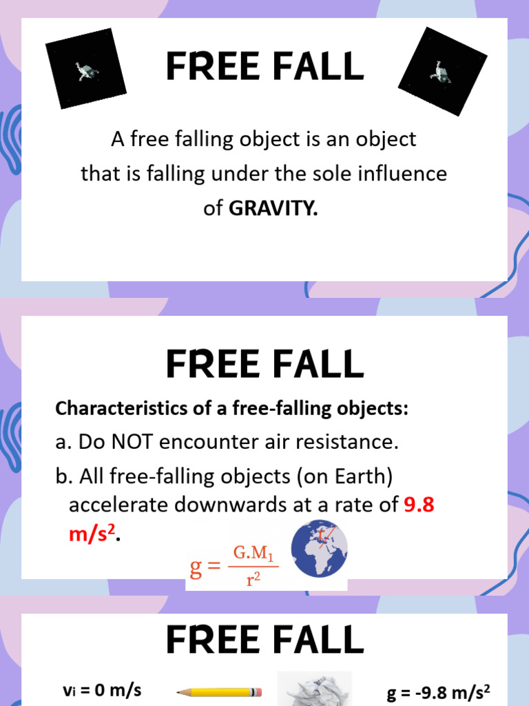 Free Fall - SC 1 | PDF