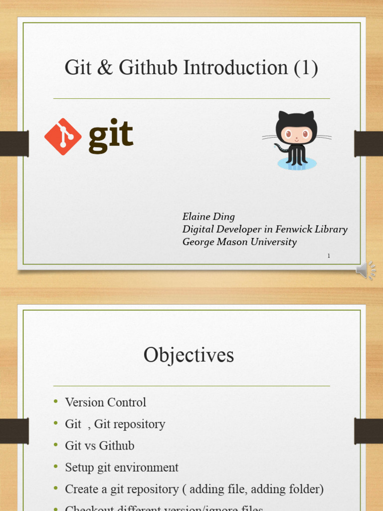 GIT FirstPart | PDF | Version Control | Computer File
