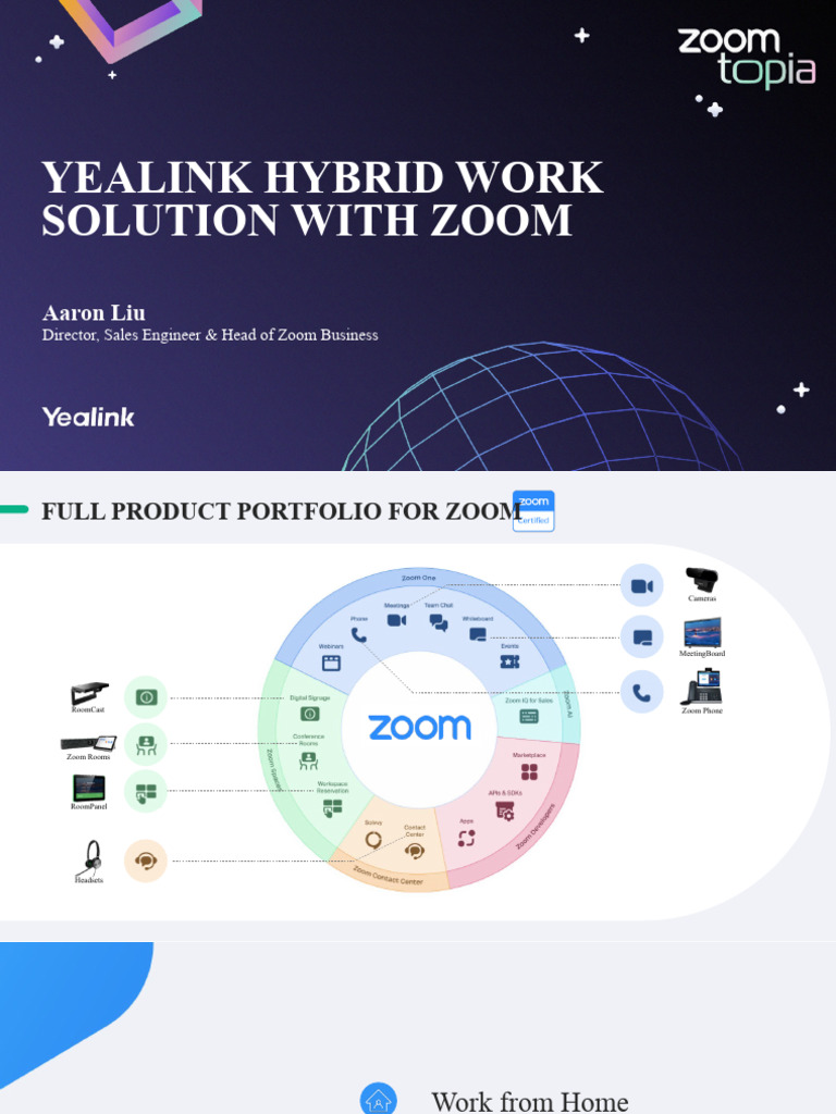 Yealink Hybrid Work Solution With Zoom-Final | PDF | Equipment | Computing
