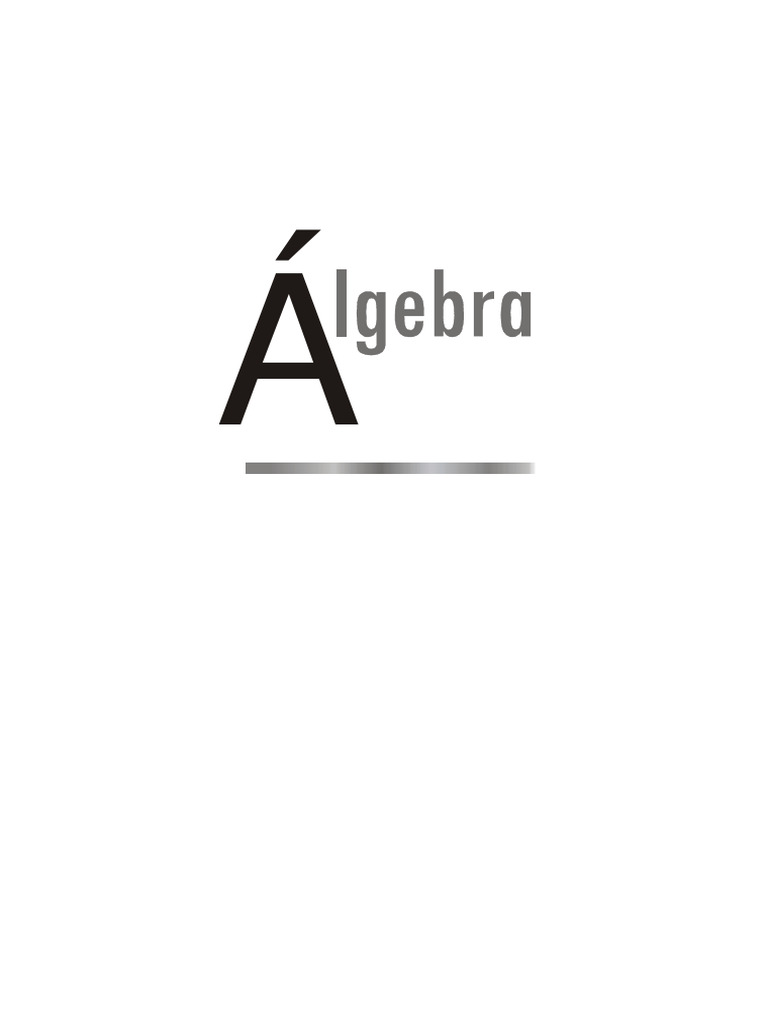 Algebra 1 | PDF | Álgebra | Números