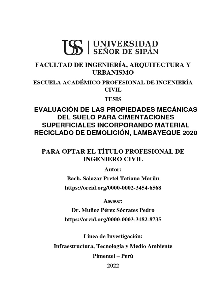 Salazar Pretel Tatiana Marilu Pdf Hormigón Aluminio