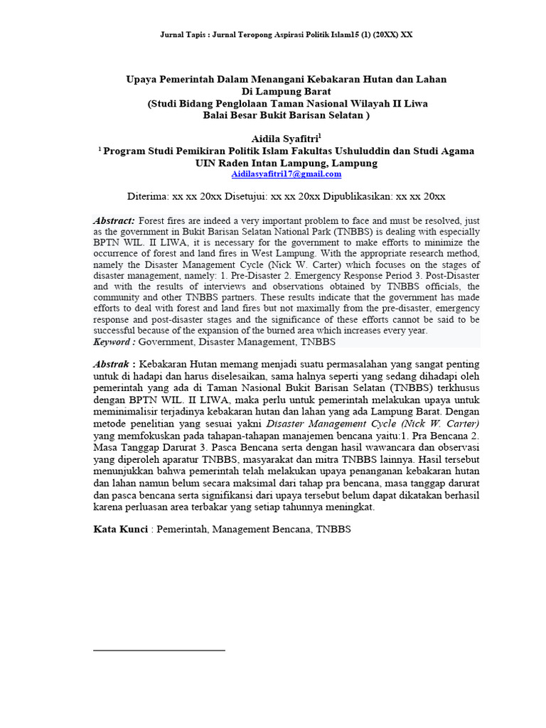 Artikel Aidila SF | PDF | Sains & Matematika