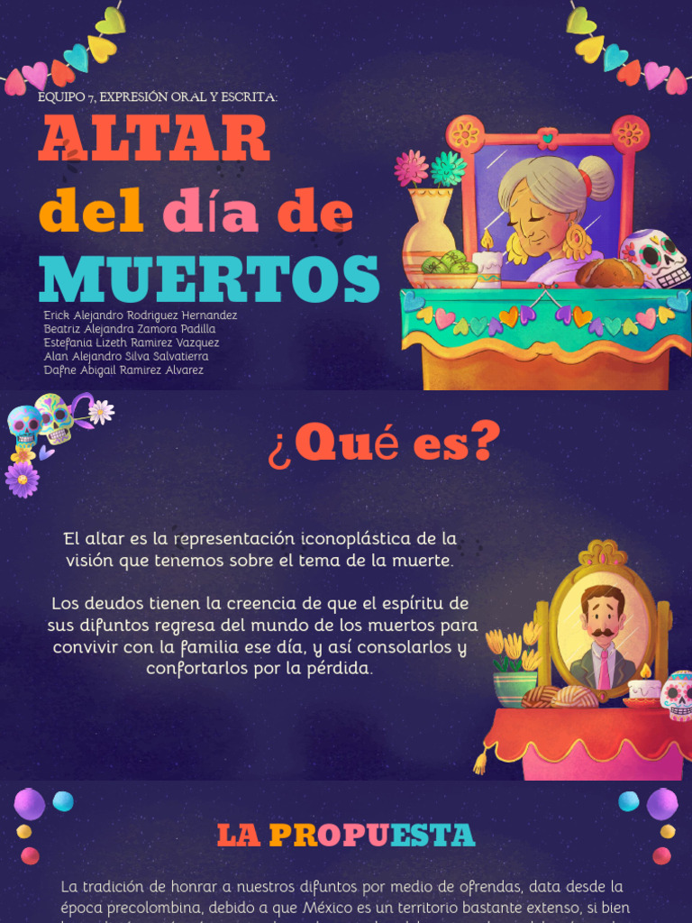 Proyecto Altar de Muertos | PDF