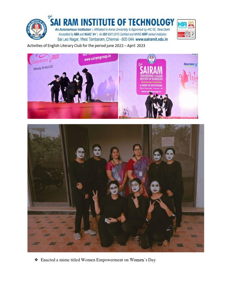 English Language Literature Club | PDF | Career & Growth | Social Science