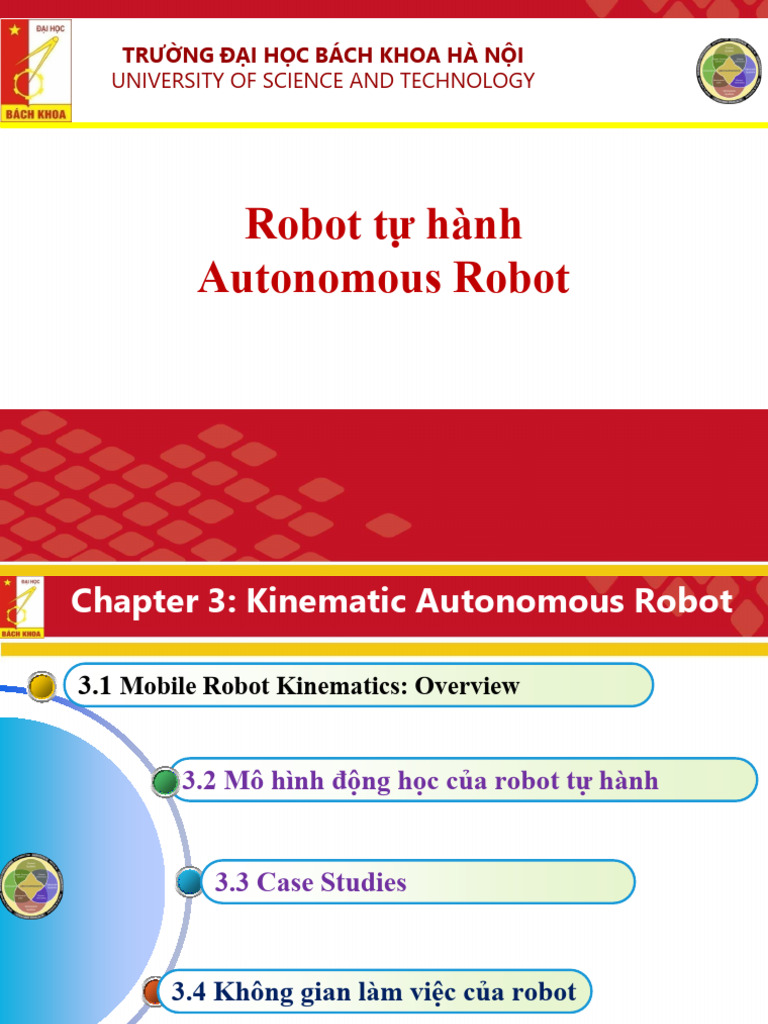 Chapter 3 Autonomous Robot - Kinematics | PDF | Kinematics | Robotics