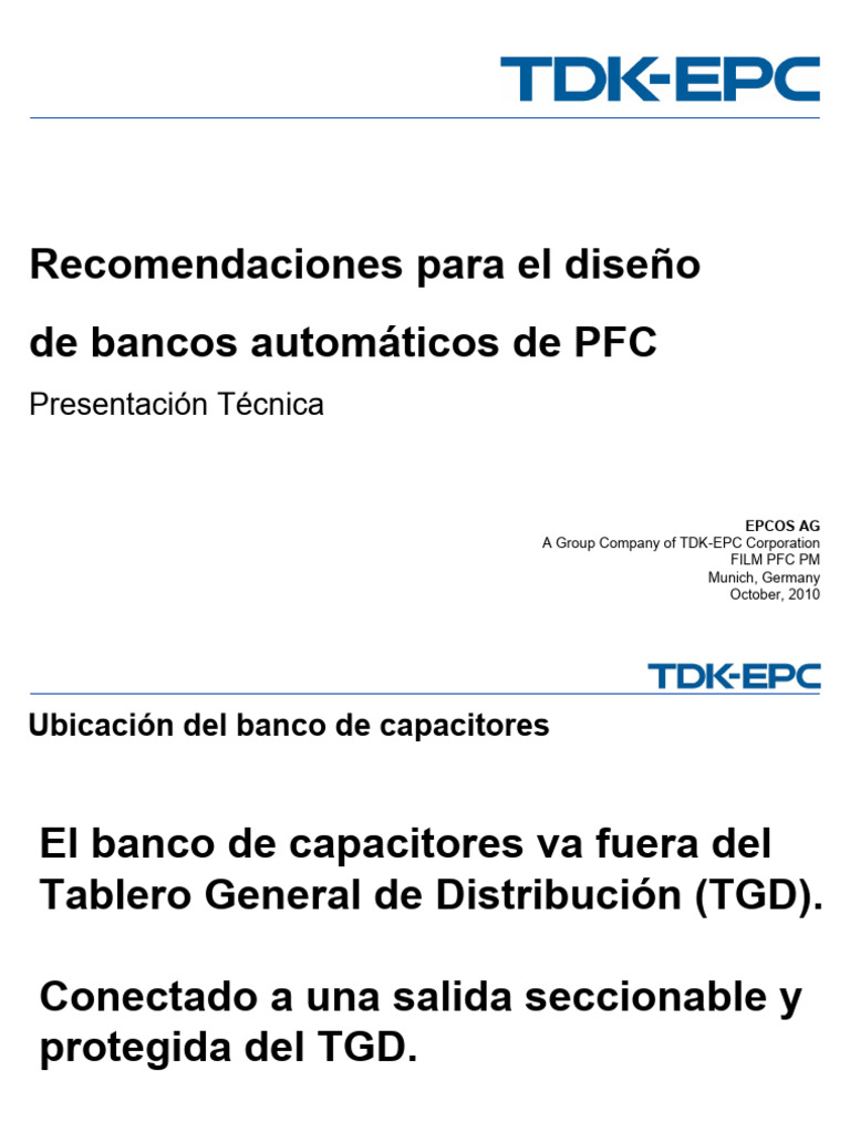 13-TDK-EPC - Diseño de Bancos - OCT2010-ESP | PDF