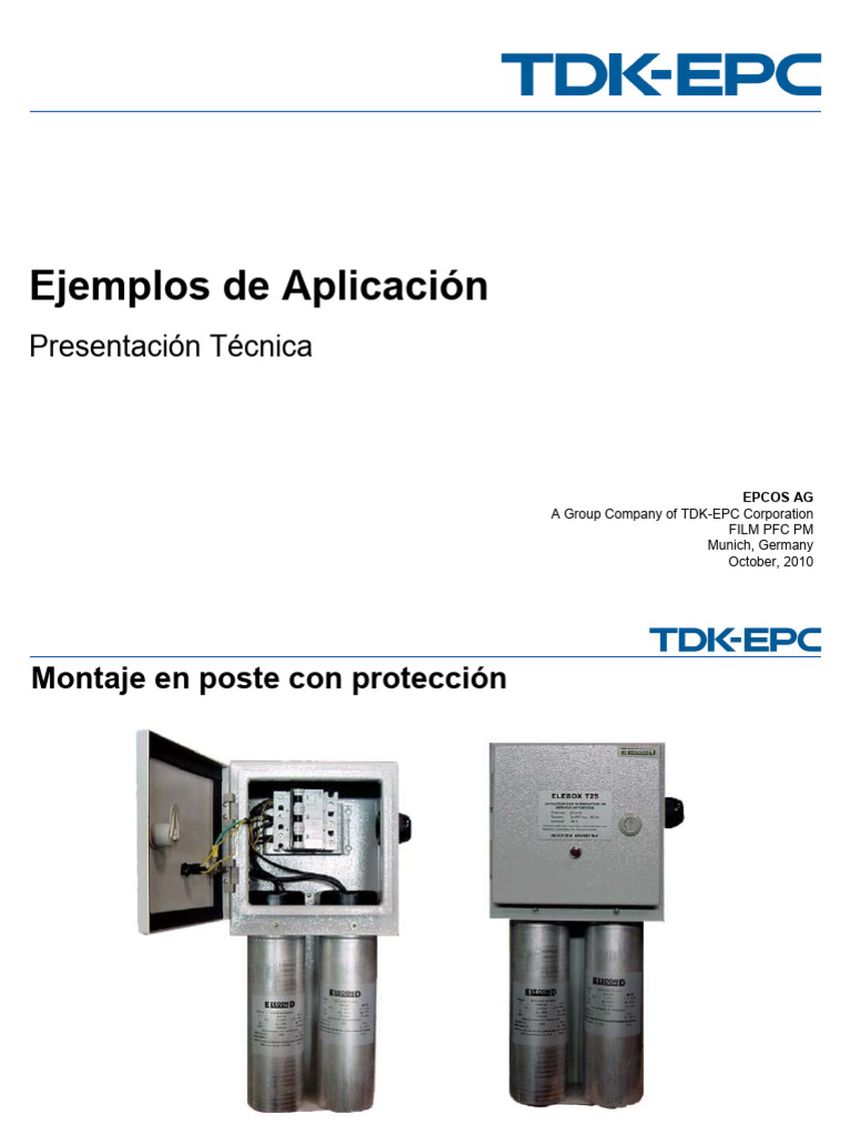 14-Tdk-Epc - Ejemplos de Aplicacion - Oct2010-Esp | PDF