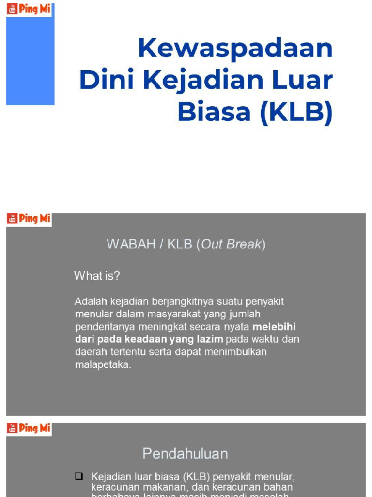 SKD KLB 1 | PDF