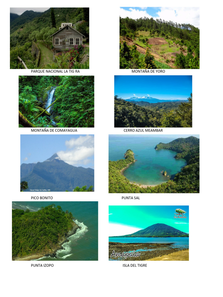Areas Protegidas de Honduras | PDF Areas Protegidas de Honduras | PDF