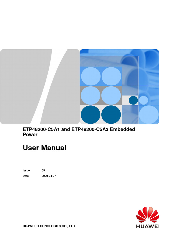 ETP48200-C5A1 and ETP48200-C5A3 Embedded Power User Manual | PDF