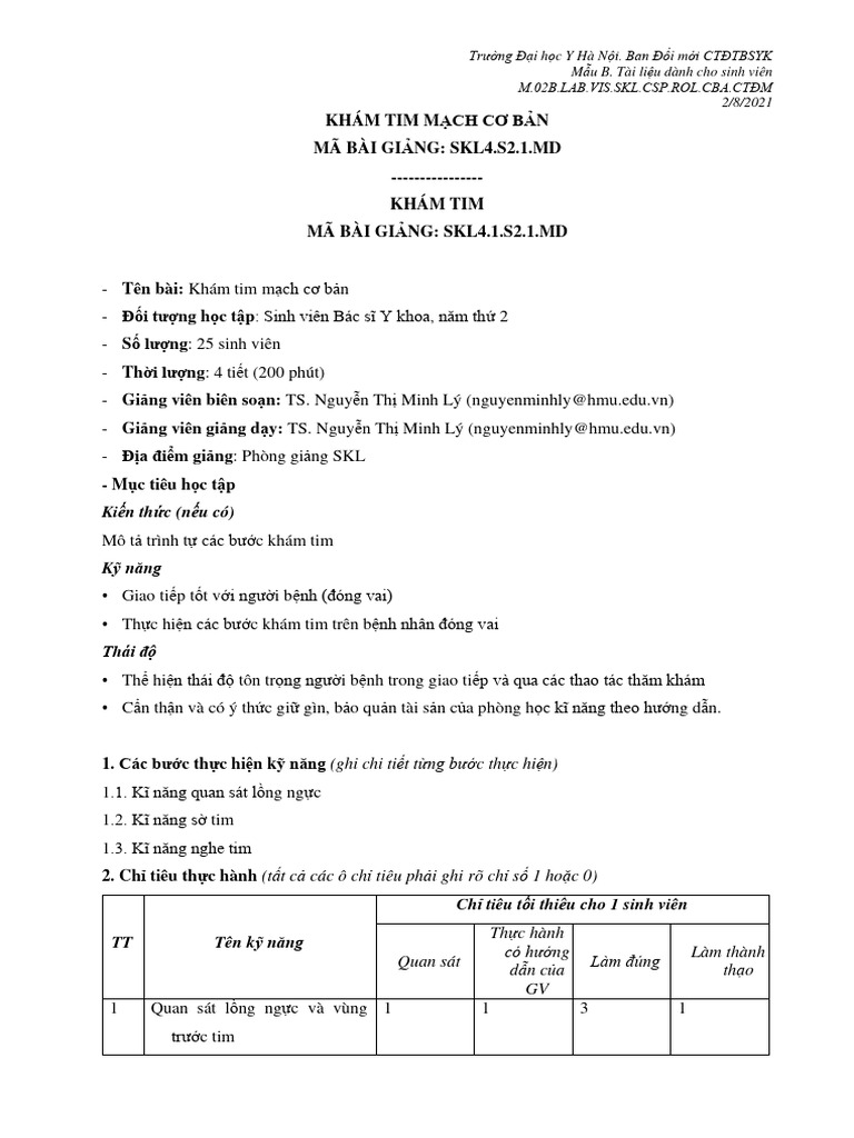 SKL 4 Handout | PDF