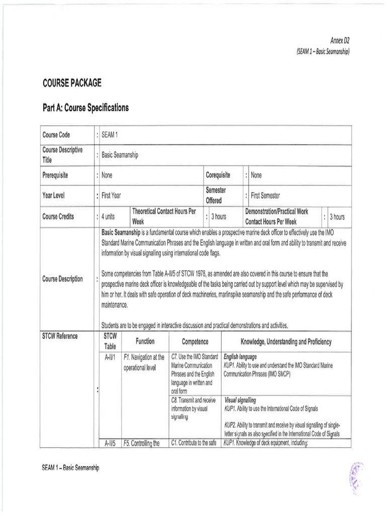 JCMMC 01 Annex d2 | PDF