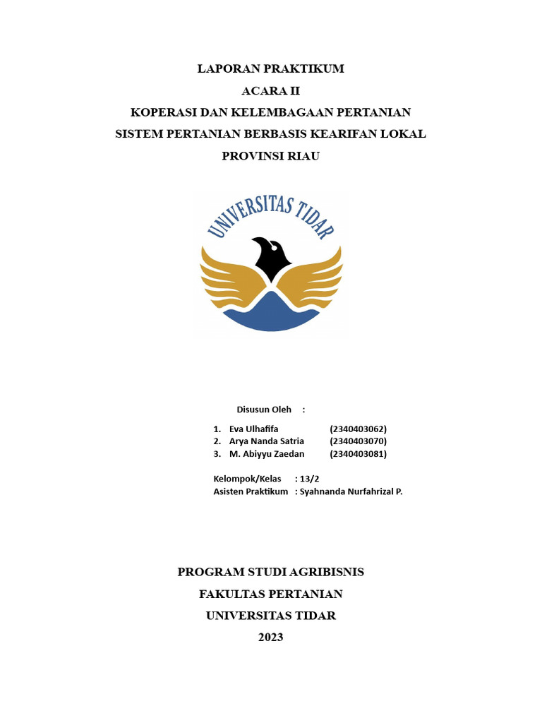 Laporan Praktikum | PDF