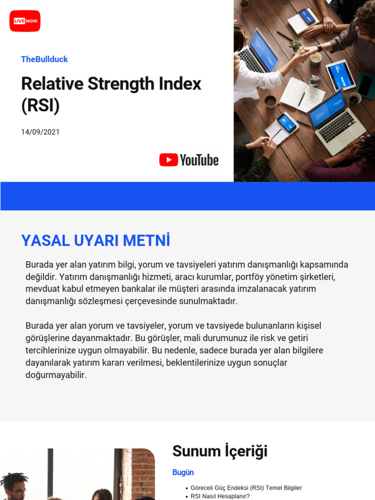 Relative Strength Index - RSI | PDF Relative Strength Index - RSI | PDF