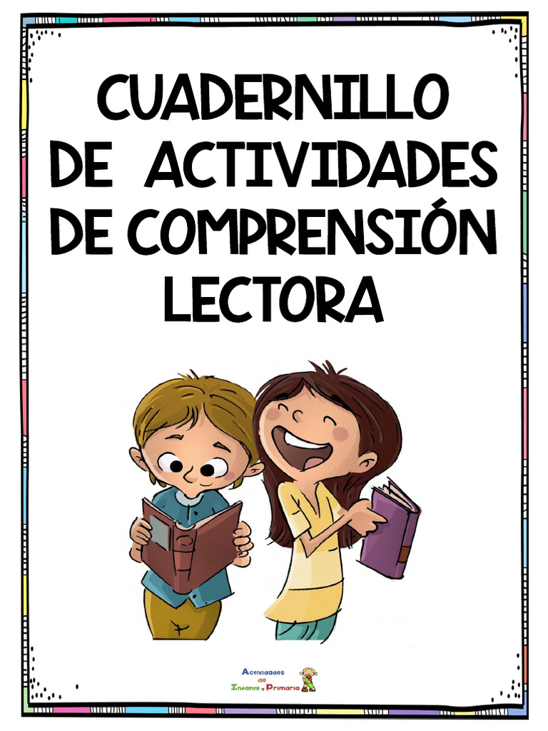 Cuadernillo-Comprension-Lectora Actividades Sencillas | Descargar ...