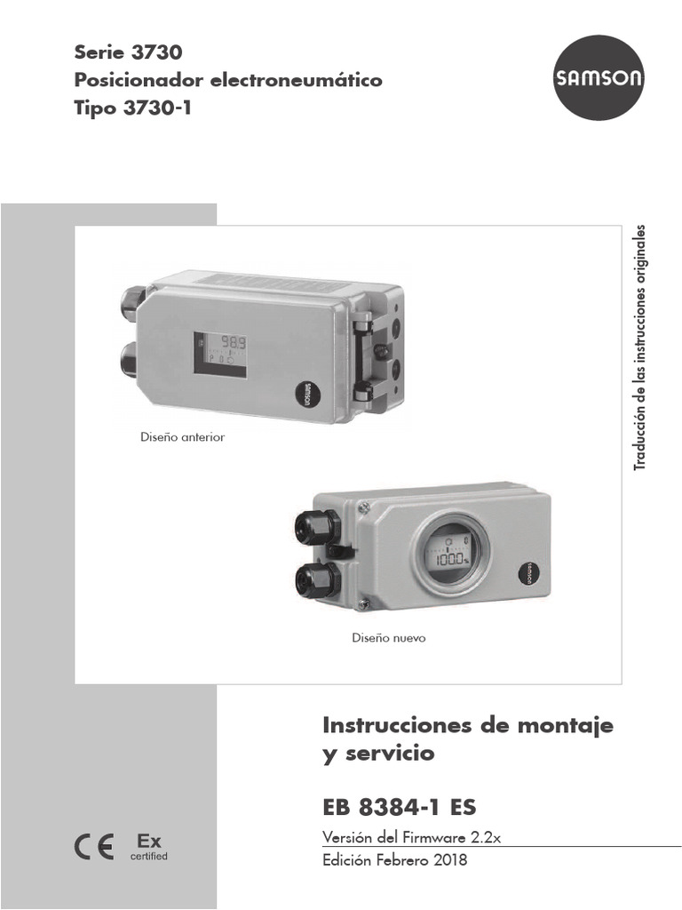 Manual 3730-1 SAMSON | PDF