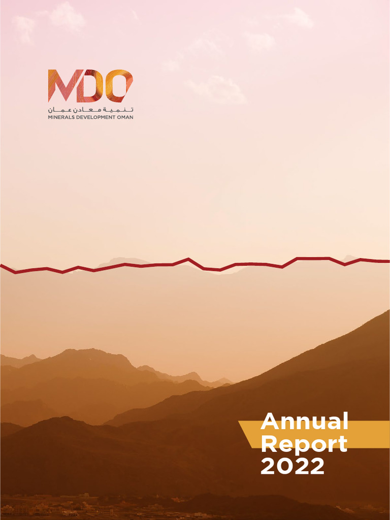 MDO - Annual Report - EN - Interactive | PDF | Mining | Geophysics