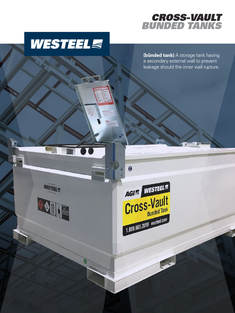2018 Westeel Cross Vault Bunded Tanks Web | PDF | Pipe (Fluid ...
