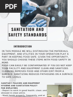 Sanitation Standard Operating Procedure (SSOP) | PDF | Hygiene | Sanitation