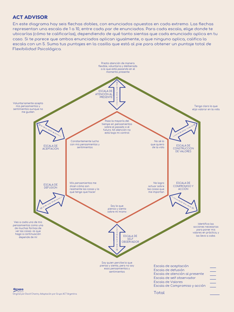 02 ACT Advisor Color | PDF | Sicología