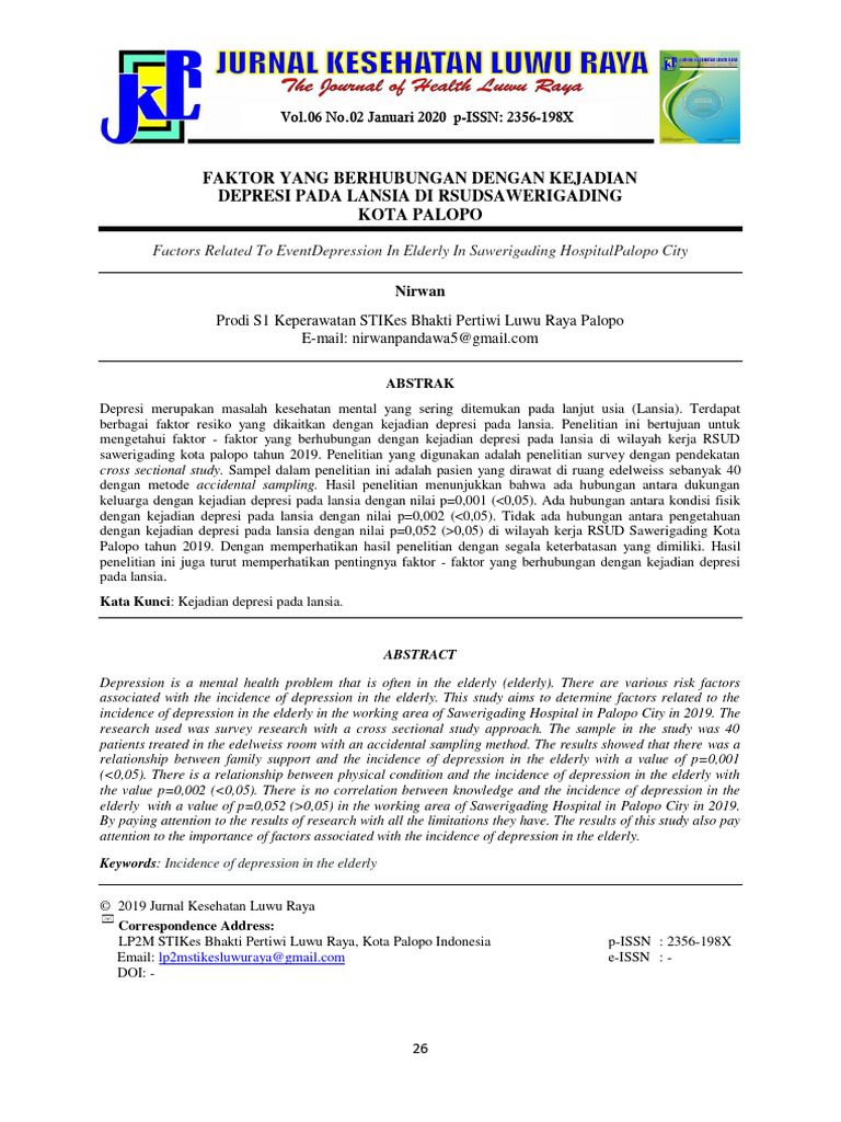 Jurnal Faktor Faktor | PDF