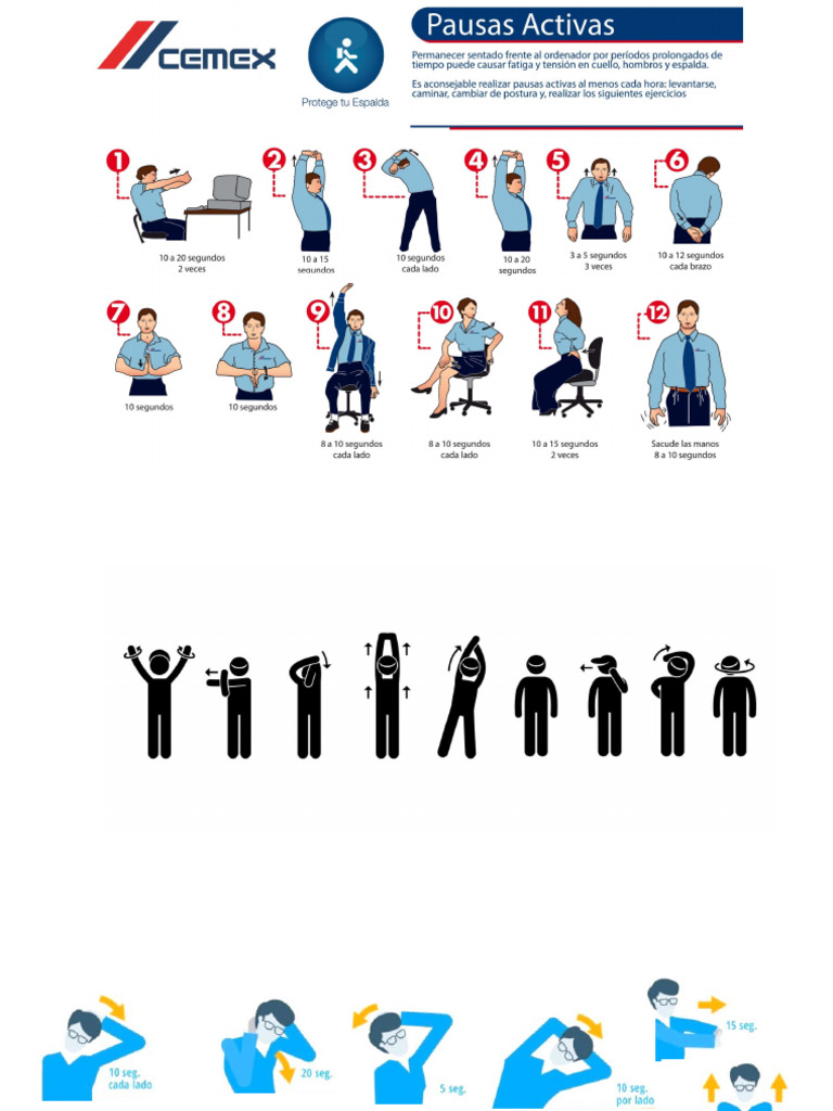 Beneficios de las Pausas Activas Laborales | PDF