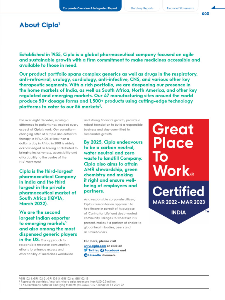 Acc Project Introduction | PDF | Pharmaceutical Industry | Management ...