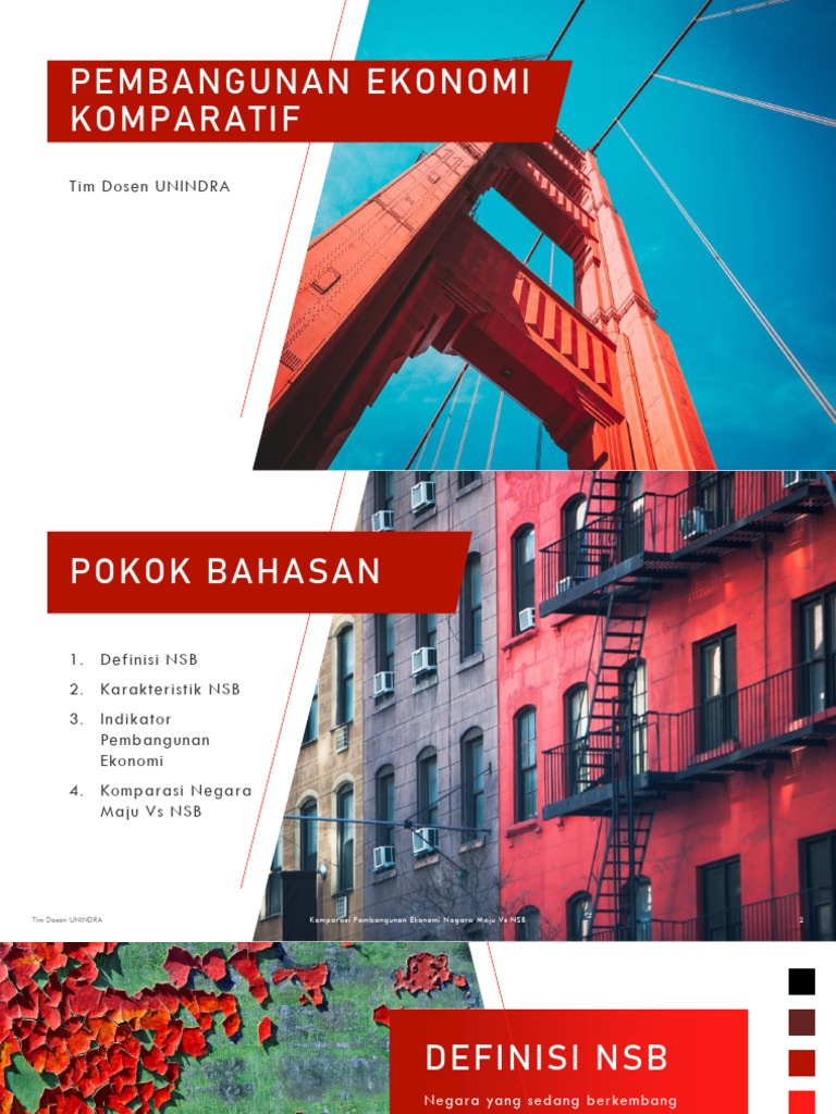 Komparasi Pembangunan Ekonomi NSB | PDF