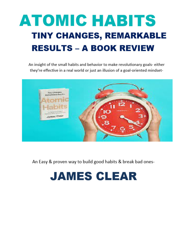 Atomic Habits Review by Waleed Yusuf | PDF | Professional Skills ...