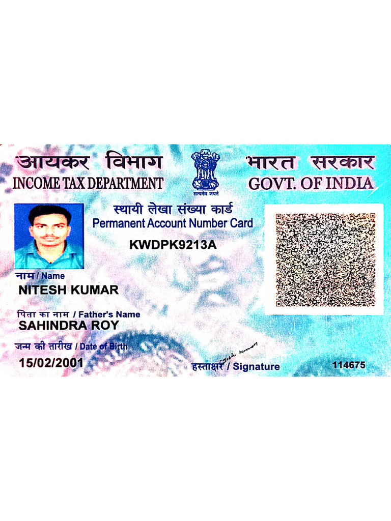 Pan Card | PDF