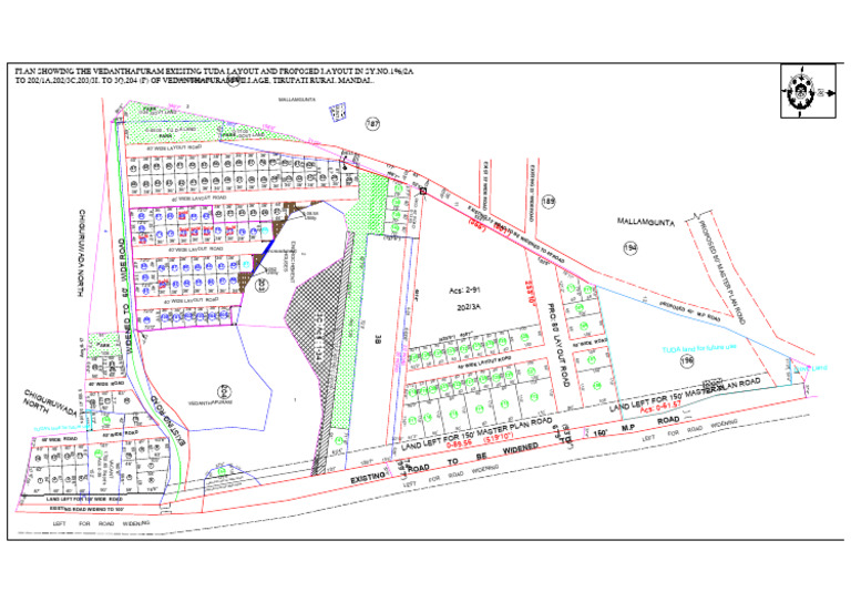 Rajiv Nagar Extension Layout Model | PDF