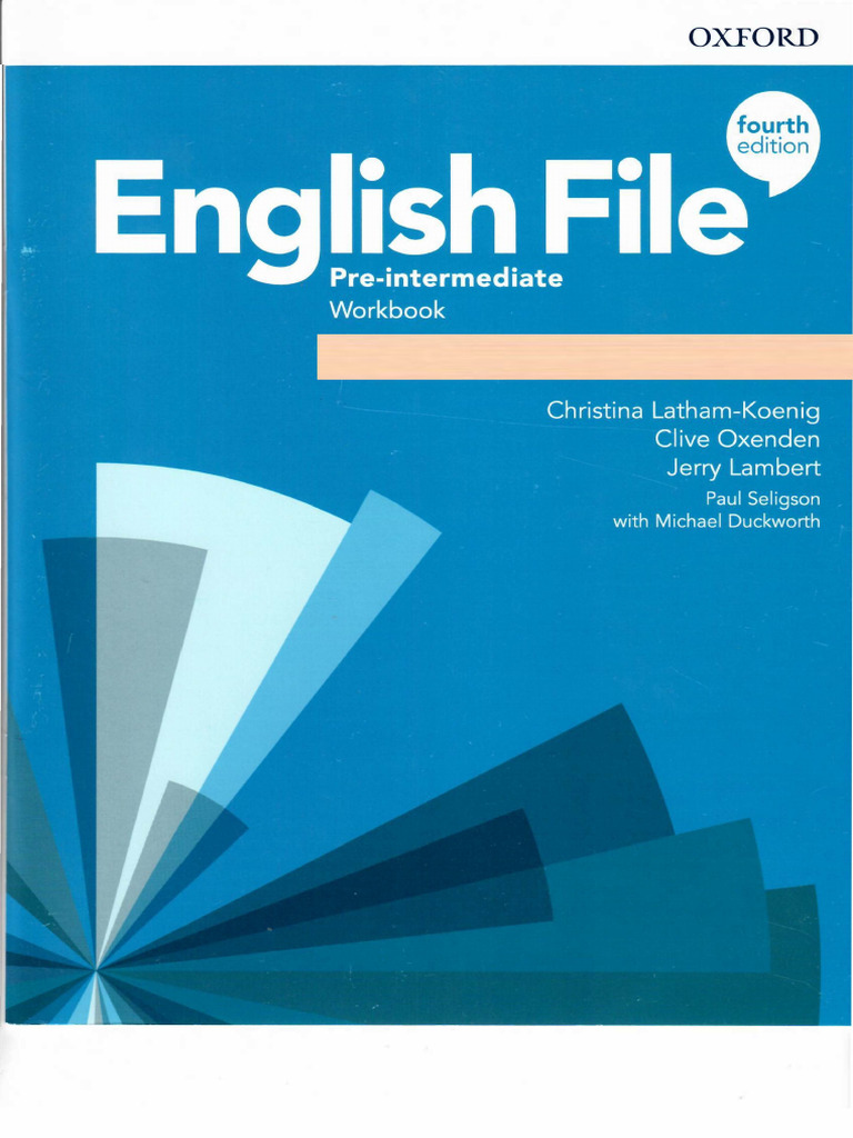 EF4E Pre-Intermediate WB | PDF | Linguistics