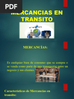 Mercancías en Tránsito: Definición y Manejo | PDF