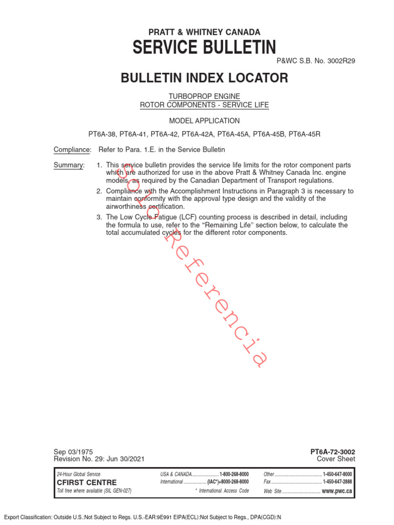 Pratt Whitney - Motor SB - 3002 - Pratt Whitney | PDF | Transport ...